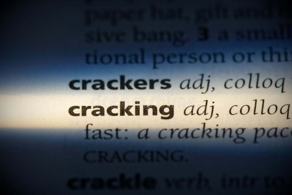 Cracking stock image. Image of definition, isolated - 161577389