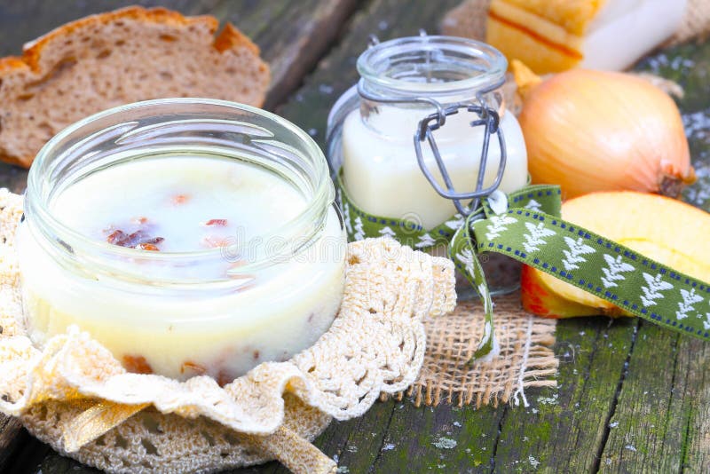 Crackling Fat, Nicely Packaged Stock Image - Image of lardglass, pork ...