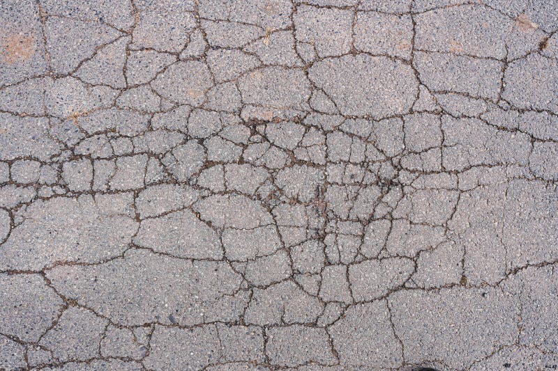 Cracks and Breaks in Concrete Stone Floor Texture Stock Image - Image ...