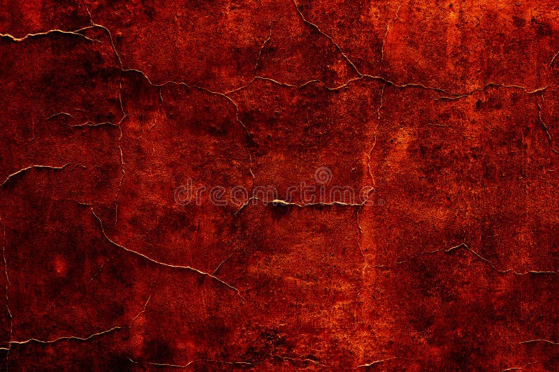 Cracks in a Decayed Dark Wall with Distressed Texture, Dark Horror ...