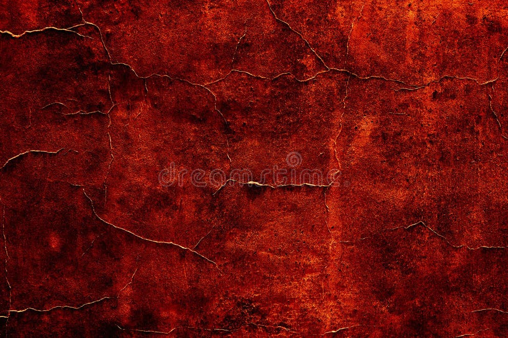 Cracks in a Decayed Dark Wall with Distressed Texture, Dark Horror ...