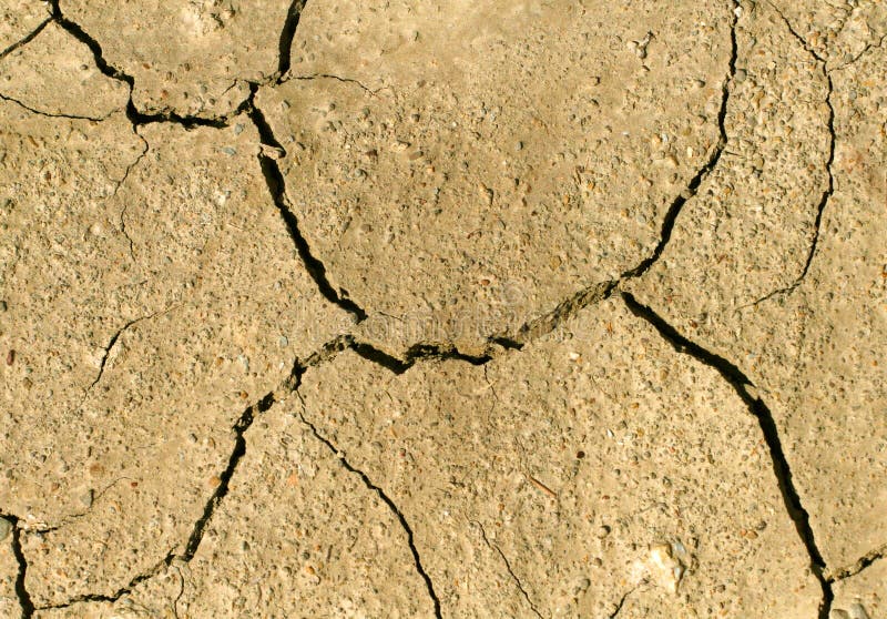 Cracks on the ground stock image. Image of cracked, disaster - 7162581