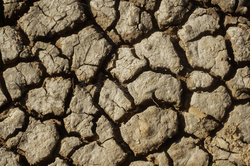 Cracks in the Ground. Earth in a Hot Summer. Stock Photo - Image of ...