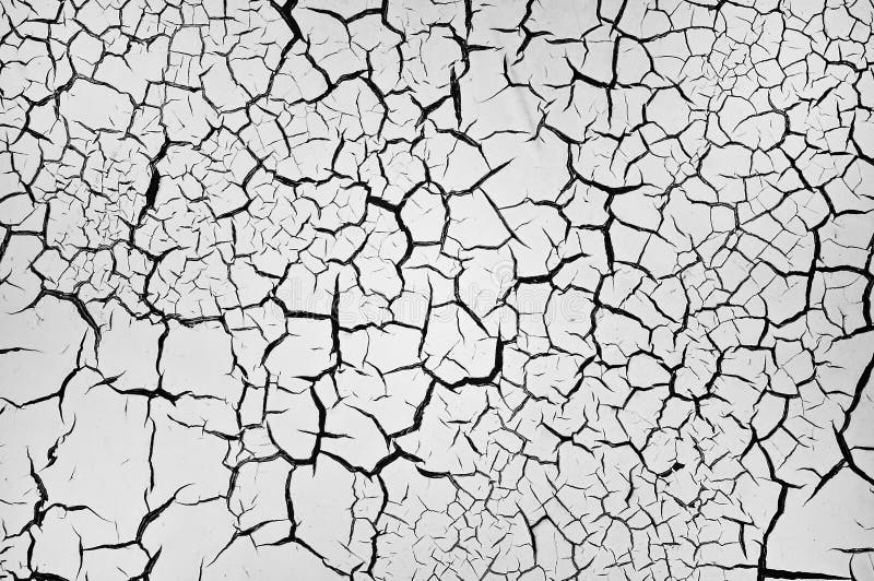 Cracks on the White Background Stock Image - Image of flaky, close ...