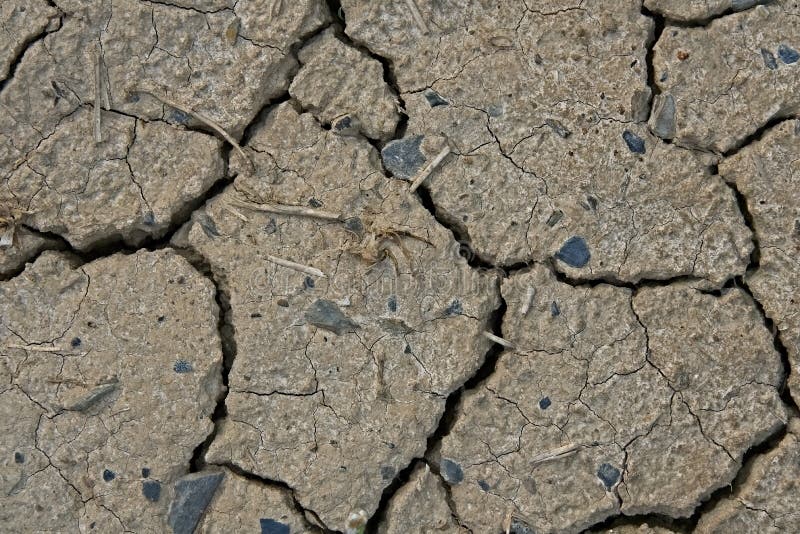 Drought soil with cracks stock image. Image of drought - 136612273