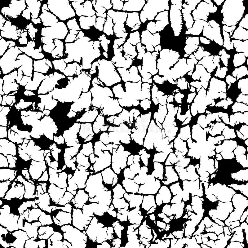 Cracks in the Ground Seamless Pattern Stock Vector - Illustration of ...