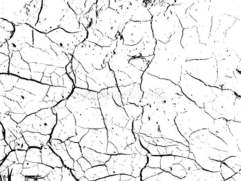 The Cracks Texture of Dry Earth. Grunge Abstract Background. Stock ...
