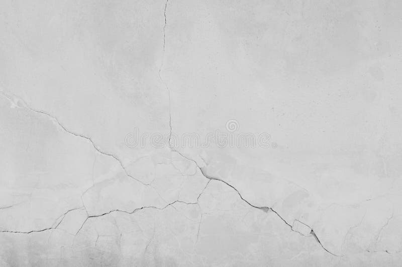 Cracks in White Broken - Concrete Wall Texture Stock Image - Image of ...