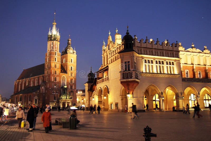 Cracow life editorial photography. Image of poland, market - 65905217