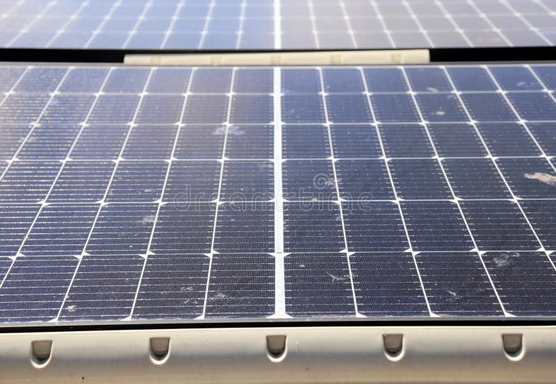Solar Panels on Deck of the Ship Editorial Photo - Image of sustainable ...