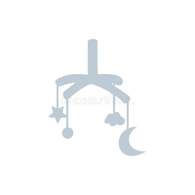 Cradle icon stock vector. Illustration of symbol, baby - 250734005