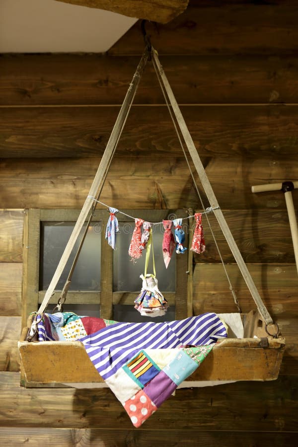 Cradle in house stock photo. Image of empty, building - 83540430