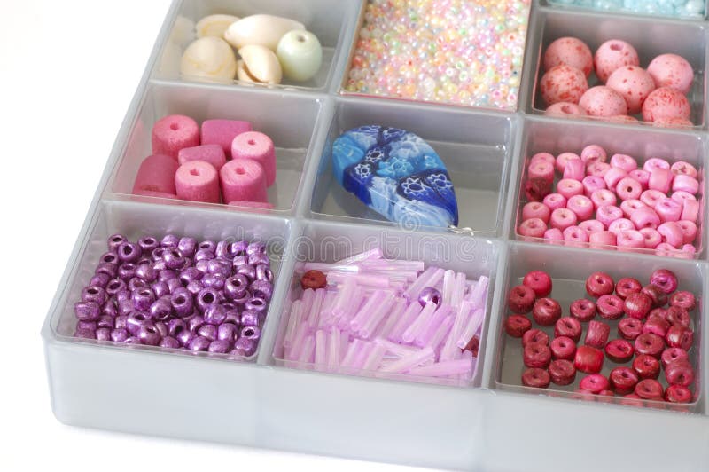 Craft Beads stock photo. Image of activity, project, beads - 20672276