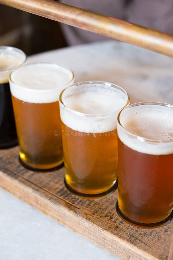 Craft Beer Sampler stock photo. Image of cold, samples - 39142772