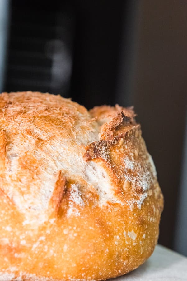 Craft Bread on the Table at the Bakery. the Concept of Small Industries ...