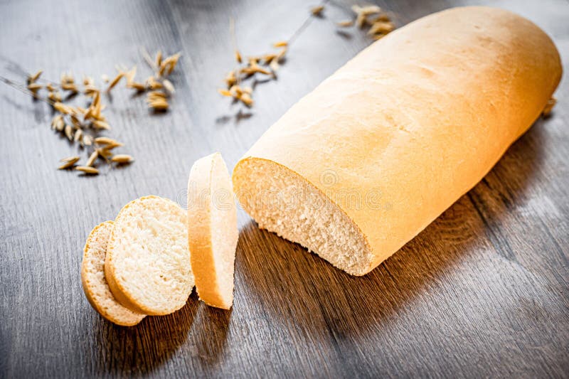 Craft Sliced Bread on the Table at the Bakery. the Concept of Small ...