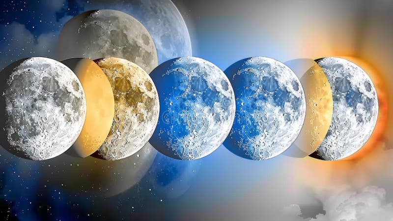 Craft a Captivating Time-lapse Animation Showcasing the Total Lunar ...