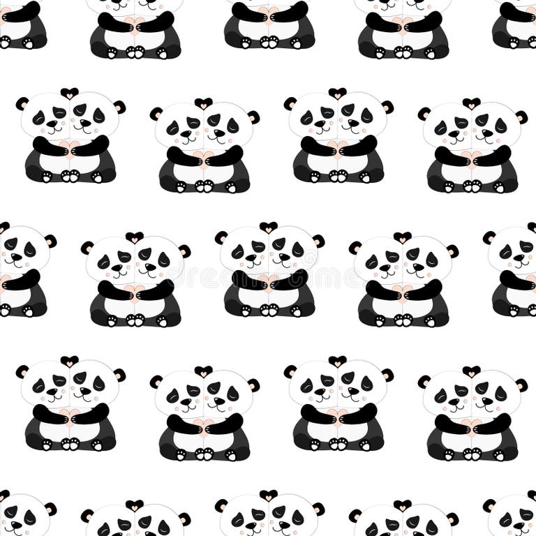 2018.01.26_craft Card Panda Stock Illustration - Illustration of ...