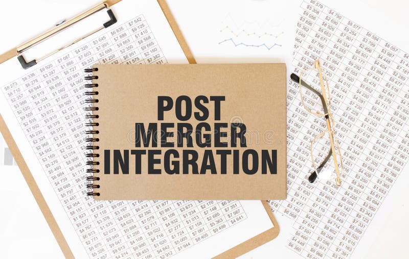 Craft Colour Notepad with Text POST MERGER INTEGRATION. Notepad with ...