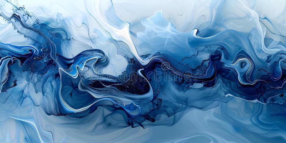 Craft Detailed Abstract Art Using Ink Techniques and Smooth Textures ...