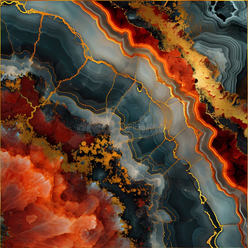 The Intricate Textures of a Geode S Crystalline Formations. AI ...