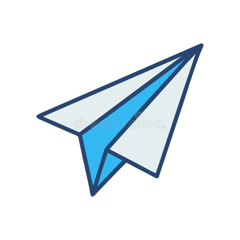 Craft Plane Icon for Projects Stock Vector - Illustration of graphic ...