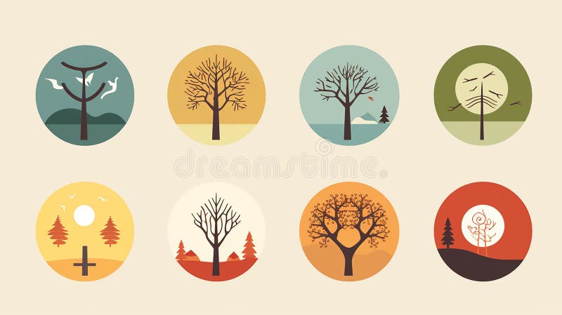 Craft a Set of Minimalist Icons Representing the Key Elements of Each ... Craft a Set of Minimalist Icons Representing the Key Elements of Each ...