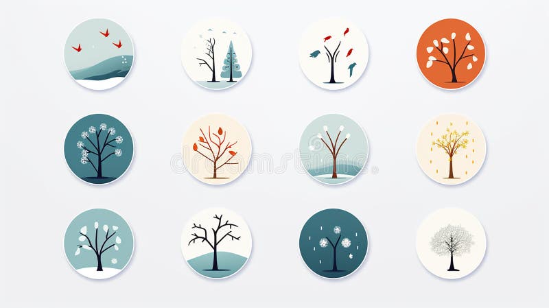 Craft a Set of Minimalist Icons Representing the Key Elements of Each ... Craft a Set of Minimalist Icons Representing the Key Elements of Each ...