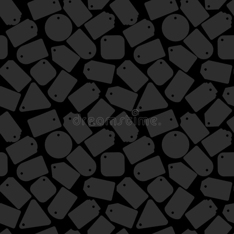 Craft Tags. a Pattern of Hanging Labels for a Store Made of Paper of ...