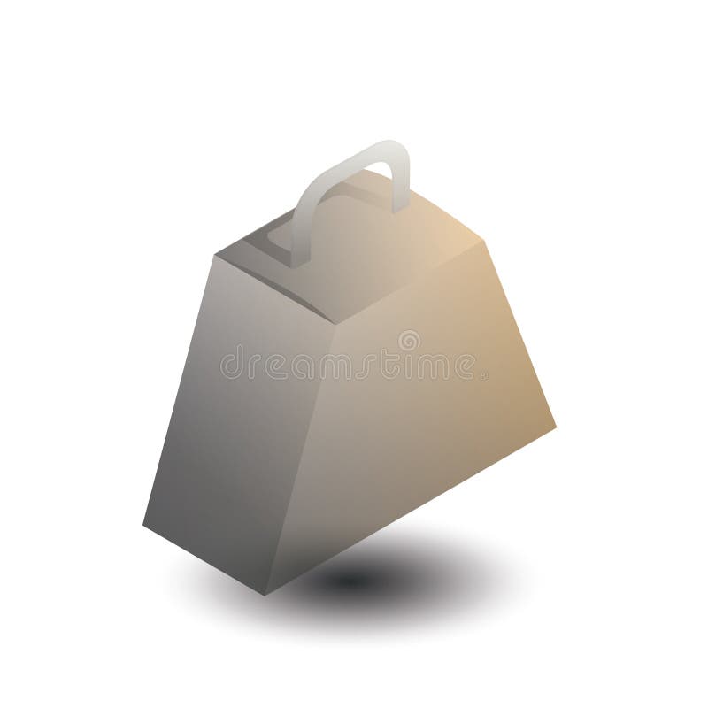 Craft Triangle Box. Vector Illustration Decorative Design Stock Vector ...