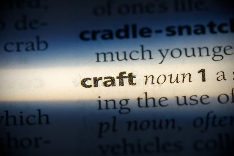 Craft stock photo. Image of learn, craft, minimal, english - 161578268