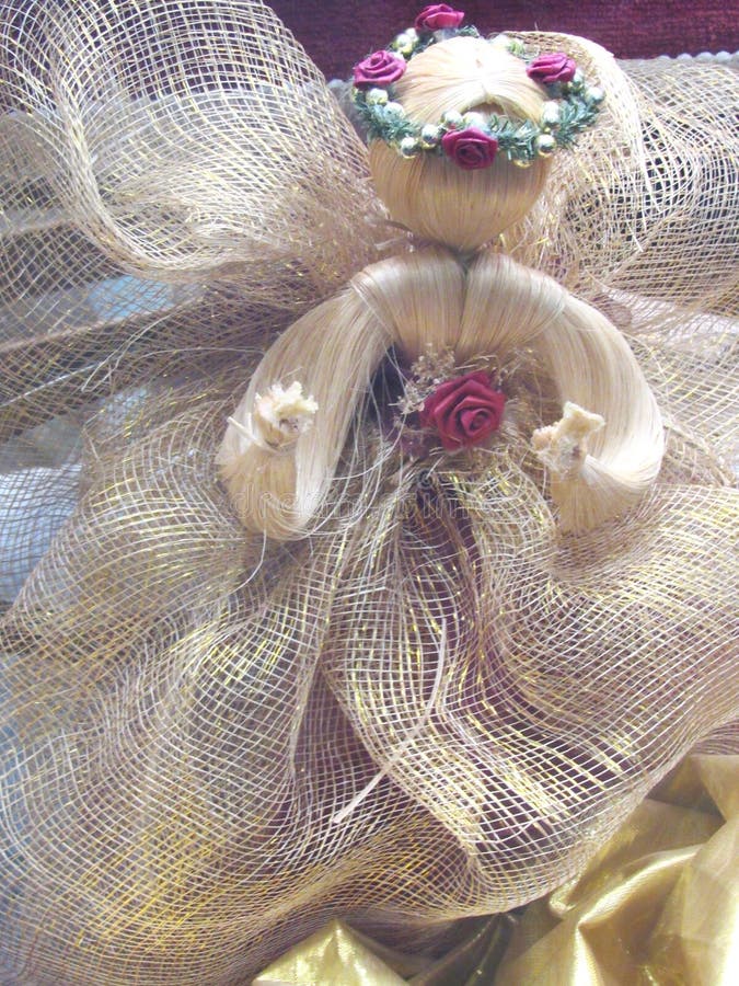 Crafted angel stock image. Image of purple, clothing - 263194195