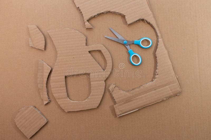 Crafted Paper Lemonade Pitcher in Sunlight, Summer Themes Stock Image ...