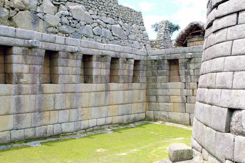 Crafted Stonework at Machu Picchu, Peru Stock Photo - Image of historic ...