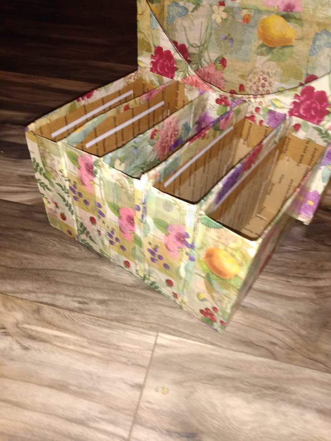 Crafting with Card Board Boxes Stock Photo - Image of crafting, card ...