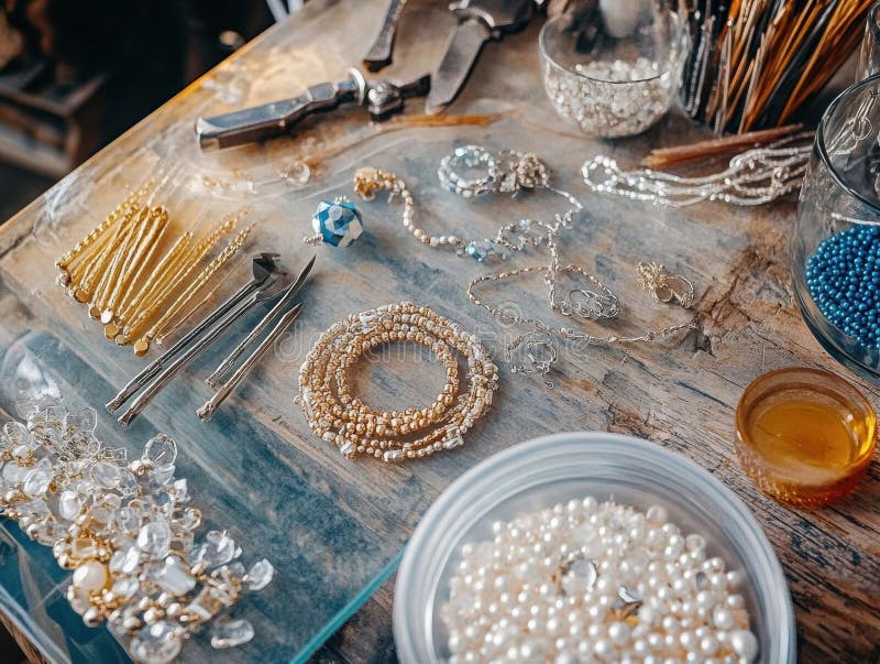 Crafting Exquisite Jewelry, a Step-by-Step Guide To Beadwork, Wire ...