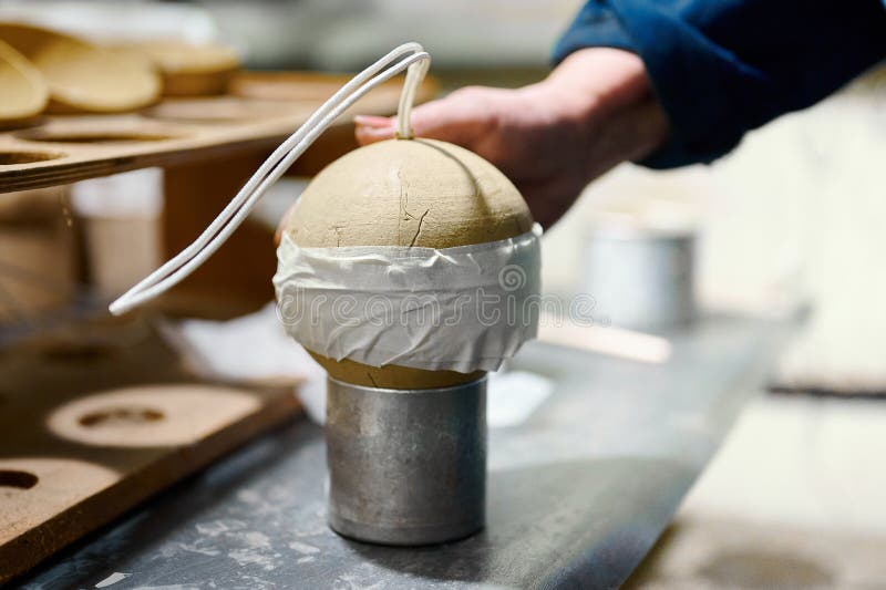 Crafting Fireworks at a Factory, Showcasing the Intricate Process of ...