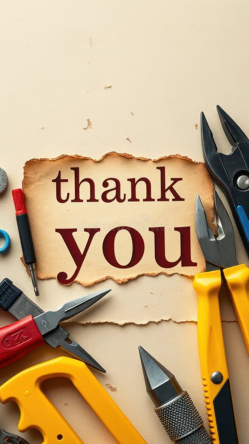 Crafting a Heartfelt Thank You Note Amidst an Array of Tools and ...