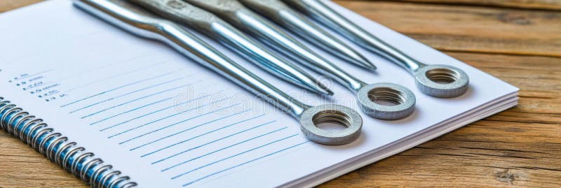 Crafting Ideas, Tools on Notebook with Inspiration and Creative Notes ...