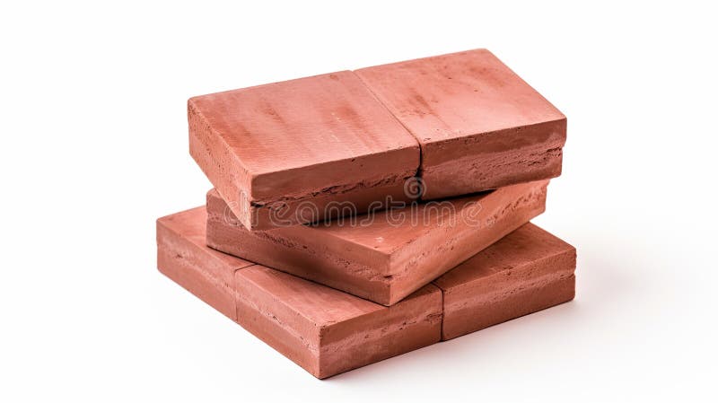 Crafting Structures with Clay Bricks in a Cozy Workshop. Generative AI ...