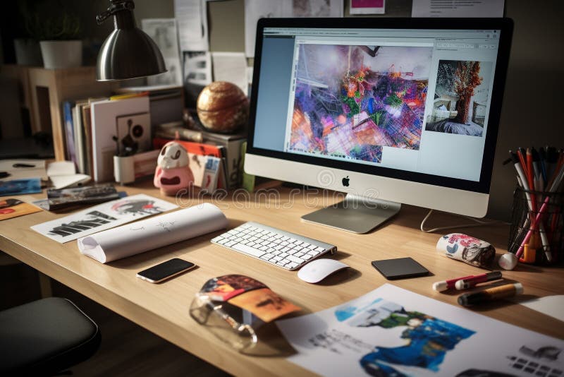 Crafting the Web: a Developer S Digital Journey Stock Illustration ...