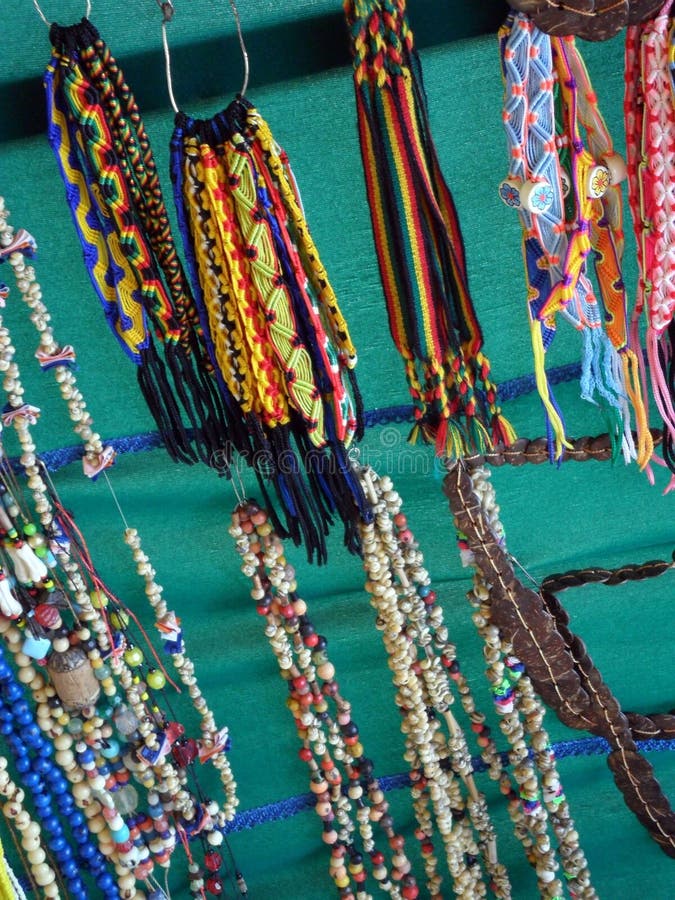 Crafts Made with Materials Various Stock Image - Image of artisan ...