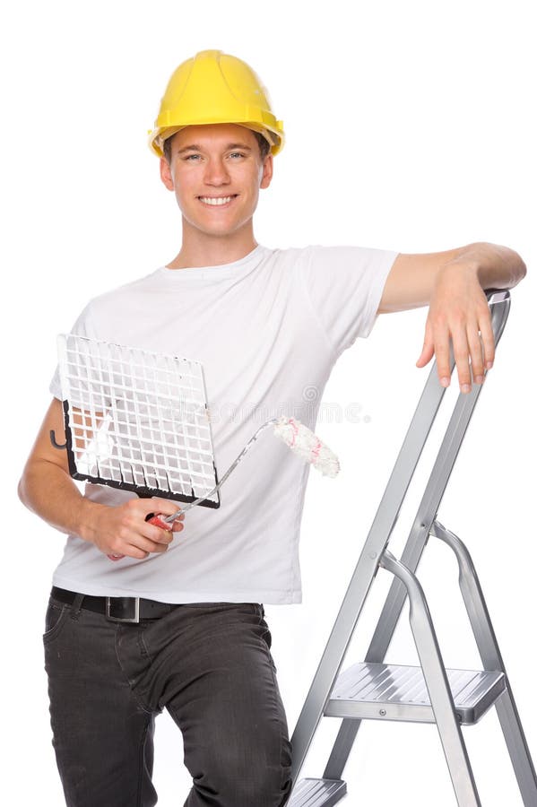 Craftsman stock photo. Image of blue, colour, yellow - 19718706