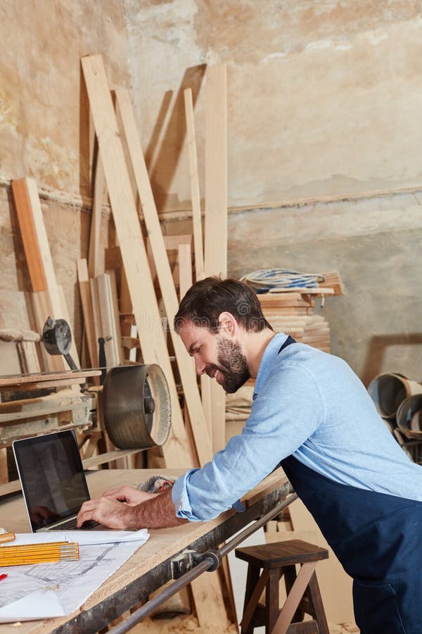 Craftsman As Artisan Working Stock Photo - Image of workshop, people ...