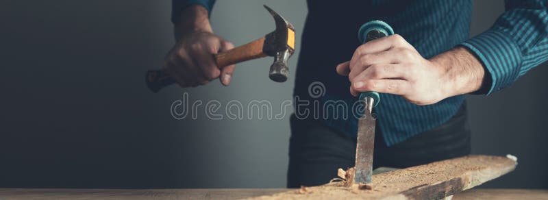 Craftsman hand wood stock image. Image of manufacture - 243333705