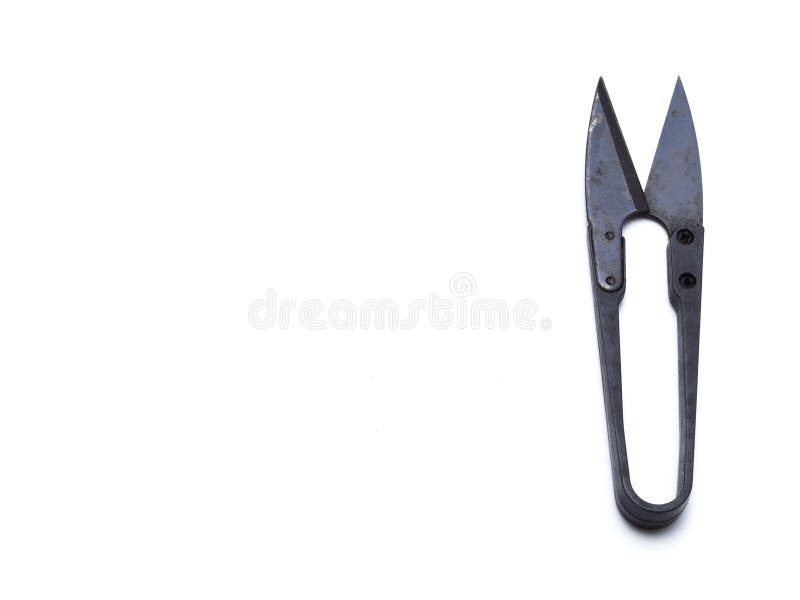 Craftsman Tool Scissors Isolated on White Background Stock Photo ...