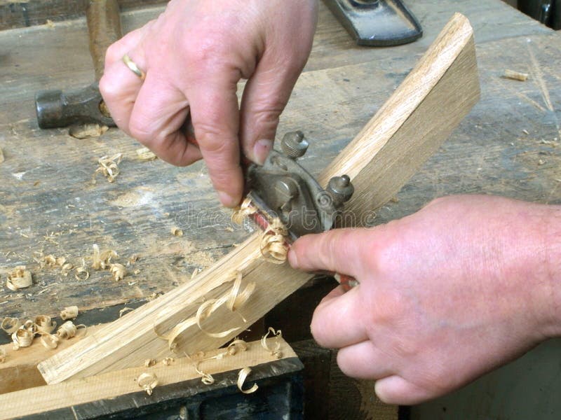 Craftsman using handtools stock photo. Image of bench, body - 77118