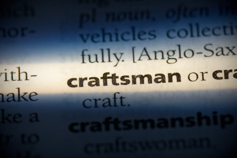 Craftsman stock photo. Image of dictionary, etymology - 161578232