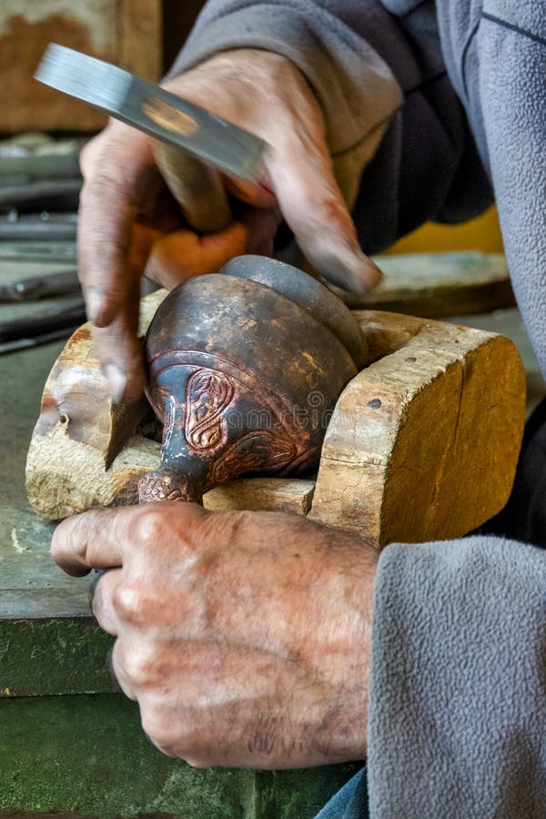 Craftsman at Work in Poush Mela Editorial Stock Image - Image of ...