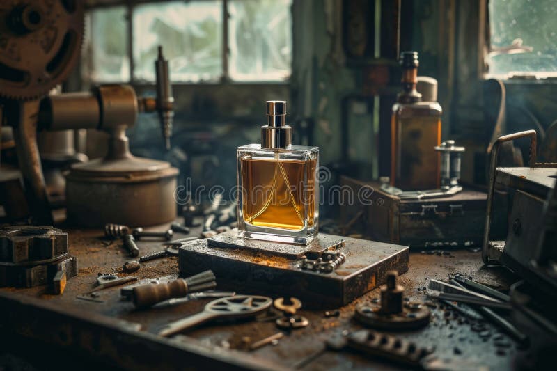 Craftsmanship in an Artisan Workshop Featuring a Beautifully Lit ...